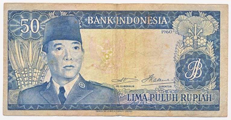 Indonesië 50 Rupiah 1960
