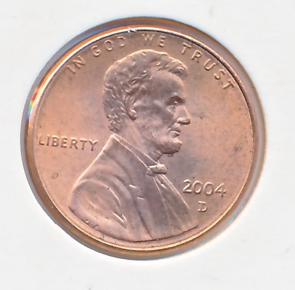 USA 1 Cent 2004-D